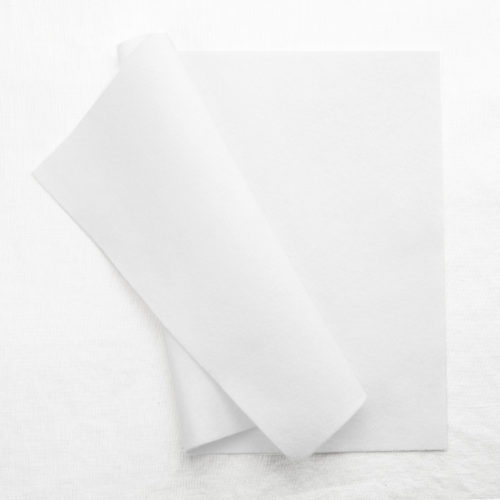 White color felt - Felt Paper Scissors shop by Lia Griffith