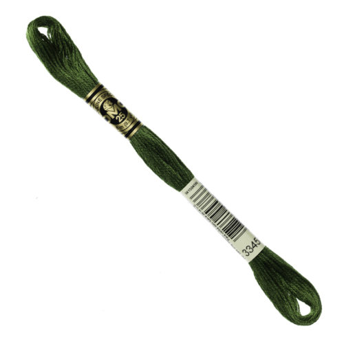 DMC Embroidery Floss - Medium Mahogany 301 - Felt Paper Scissors