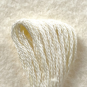 DMC Embroidery Floss - Off White 746 - Felt Paper Scissors