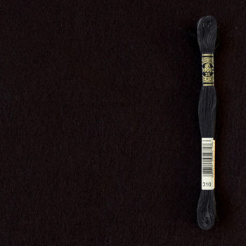 Black color felt - Felt paper Scissors shop by Lia Griffith