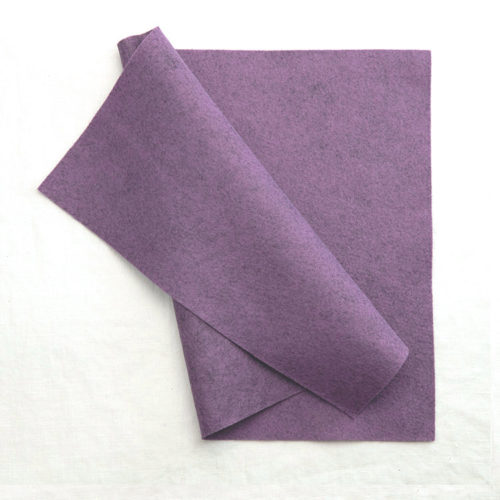 Amethyst color felt sheet - Felt Paper Scissors shop