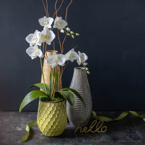 Crepe Paper Filler Greenery Commercial Use Pattern - Felt Paper Scissors