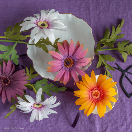 Crepe Paper Filler Greenery Commercial Use Pattern - Felt Paper Scissors