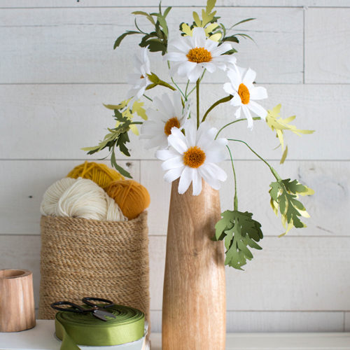 Crepe Paper Filler Greenery Commercial Use Pattern - Felt Paper Scissors