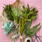 Crepe Paper Filler Greenery Commercial Use Pattern - Felt Paper Scissors