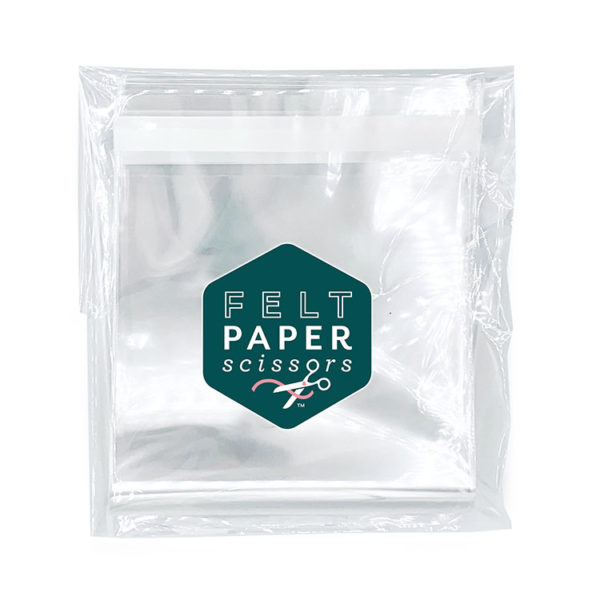 Lia Griffith Crepe Paper Storage Bags - Pack of 10 - Felt Paper Scissors