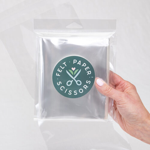 Lia Griffith Crepe Paper Storage Bags - Felt Paper Scissors