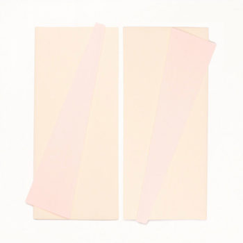 Double-Sided Peach/Petal Crepe Paper by Lia Griffith