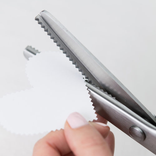 Scallop shaped pinking shears - Felt Paper Scissors shop