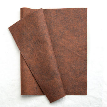 Cedar Color felt - Felt Paper Scissors Shop by Lia Griffith