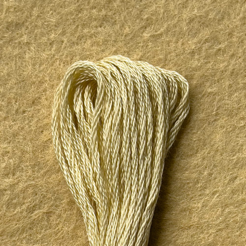 DMC embroidery floss 3047 - Felt Paper Scissors