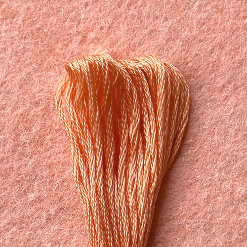 DMC embroidery floss 3825 - Lia Griffith for Felt Paper Scissors