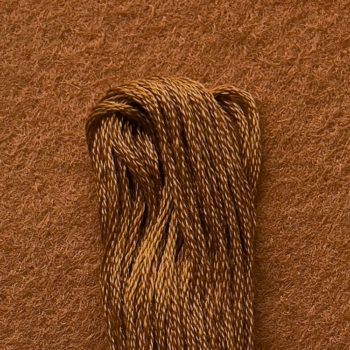 DMC Embroidery Floss - Light Brown 434 - Felt Paper Scissors
