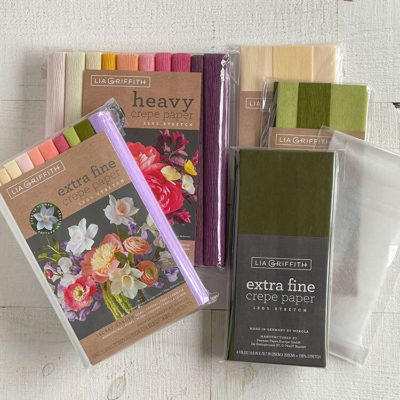 Complete Crepe Paper Flower Master Class Bundle
