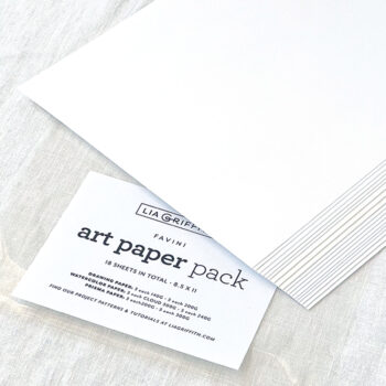 Favini Art Paper Pack - Lia Griffith - Felt Paper Scissors shop