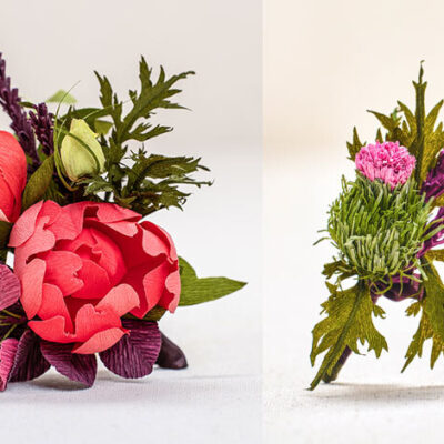 Paper Flower Arranging Master Class