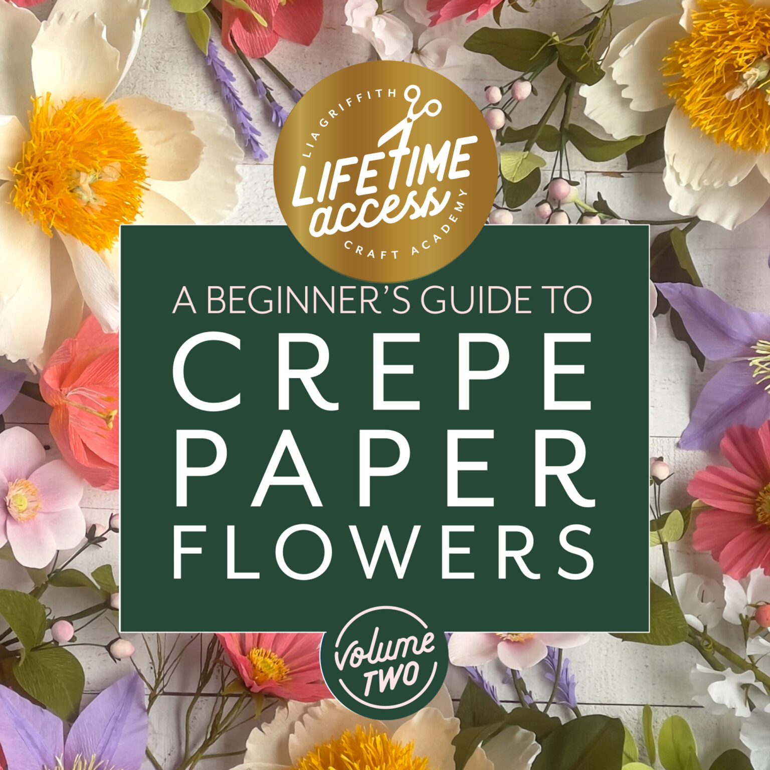 Crepe Paper Flower Master Class - Vol. 2